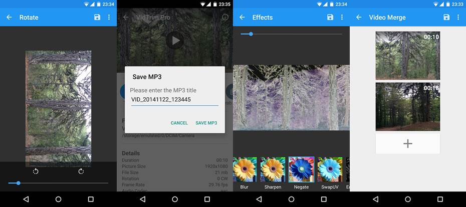 【Descargar VidTrim Pro 】 Una app para editar vídeos muy eficiente