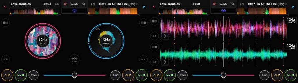 Descargar WeDJ 】 Una excelente app para hacer mezclas de música