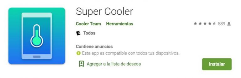 【Descargar Súper Cooler 】 La aplicación dedicada a enfriar tu móvil