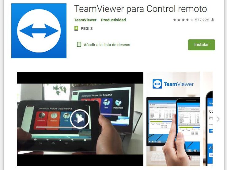 Controlar Android de manera remota con TeamViewer Host para tareas personales y profesionales